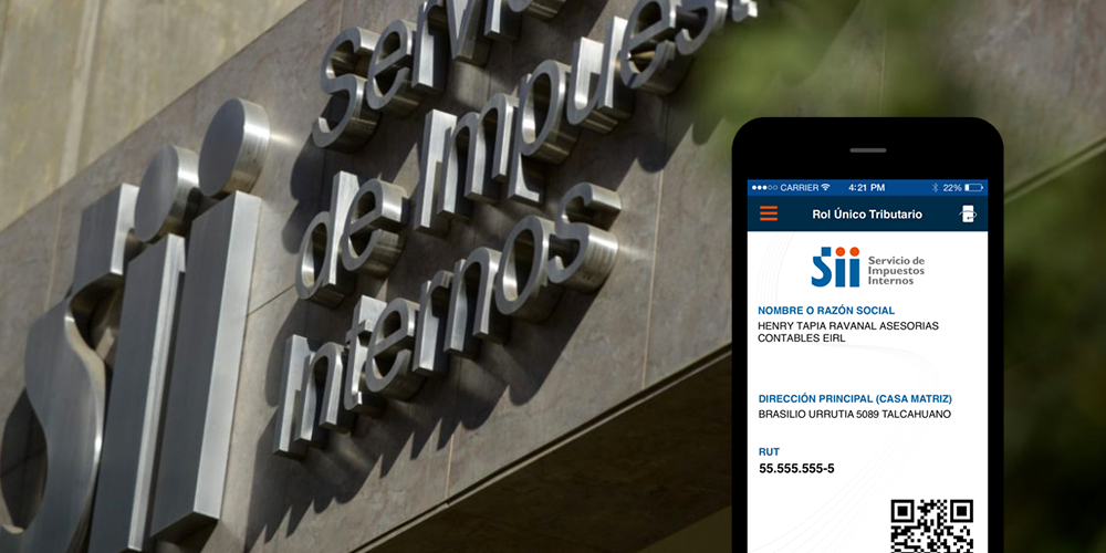 SII lanza aplicación para ver el E-RUT